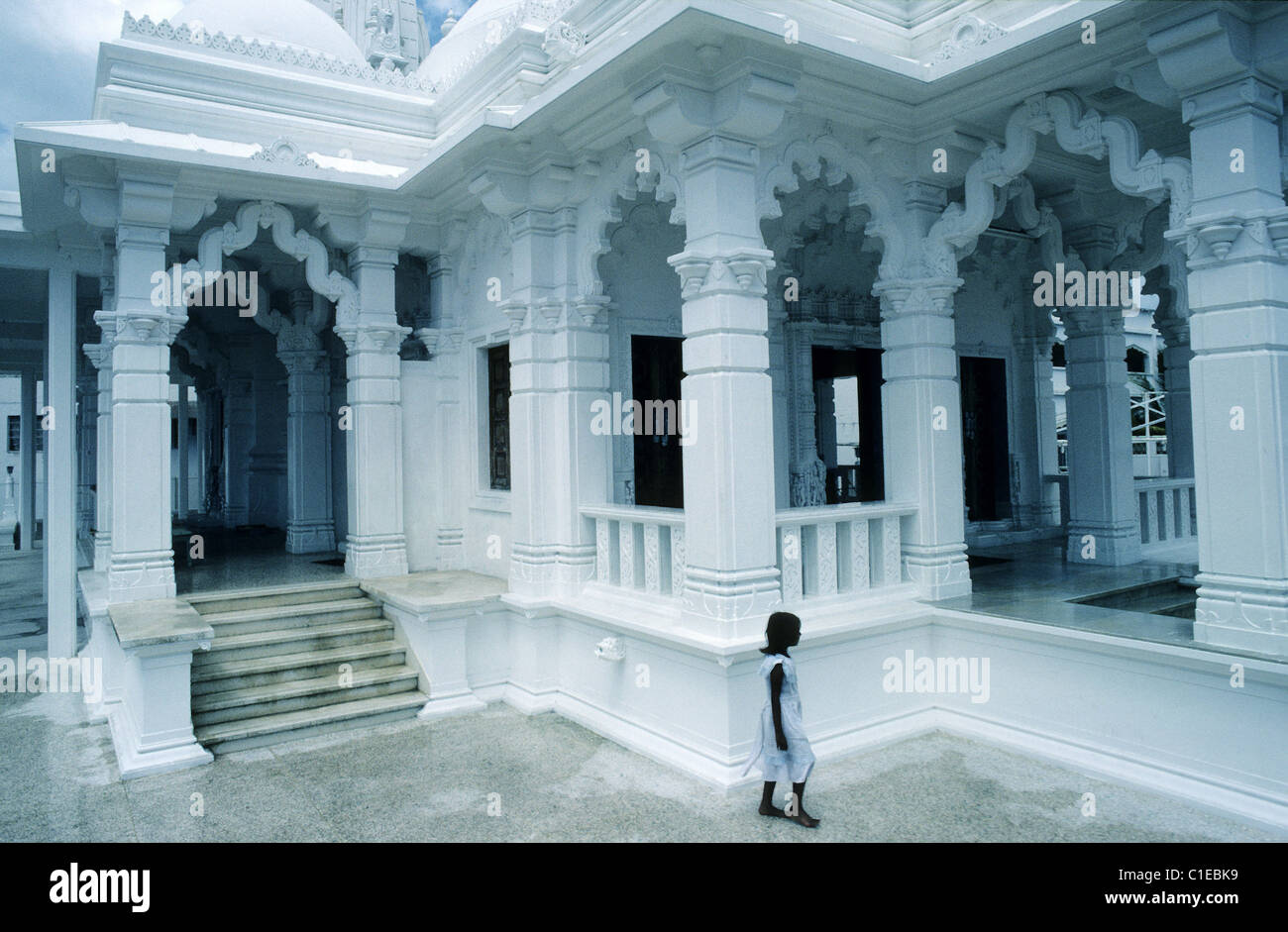Kenya, Mombasa, the Indian temple Shree Cutch Stock Photo - Alamy