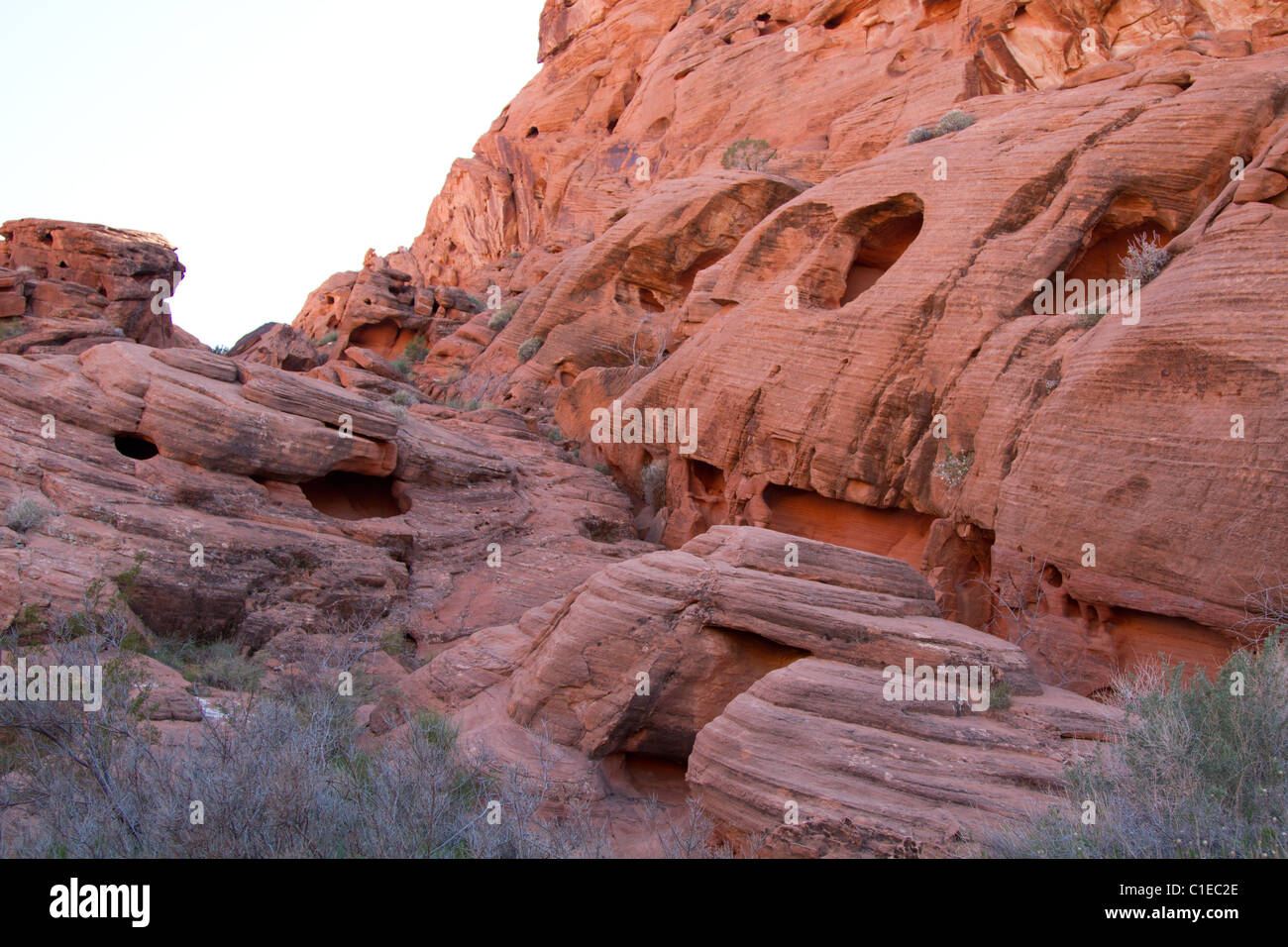 red rock formation Stock Photo - Alamy