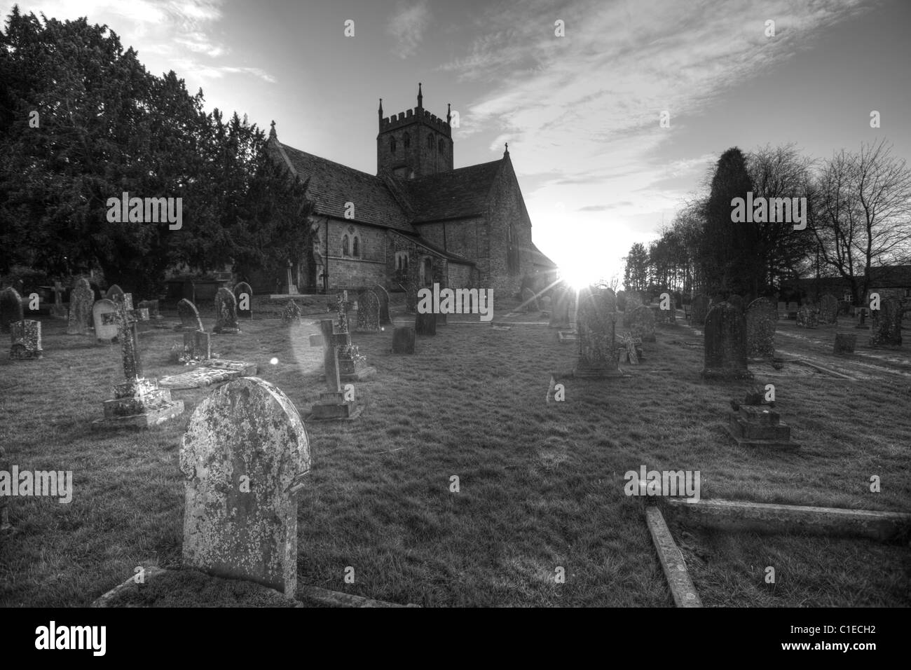 English church interiors Black and White Stock Photos & Images - Alamy