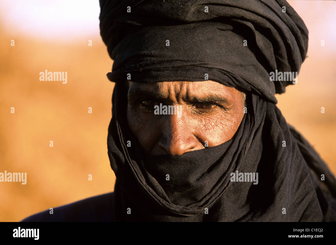 Niger, Sahara, Tenere desert, tuareg Stock Photo - Alamy