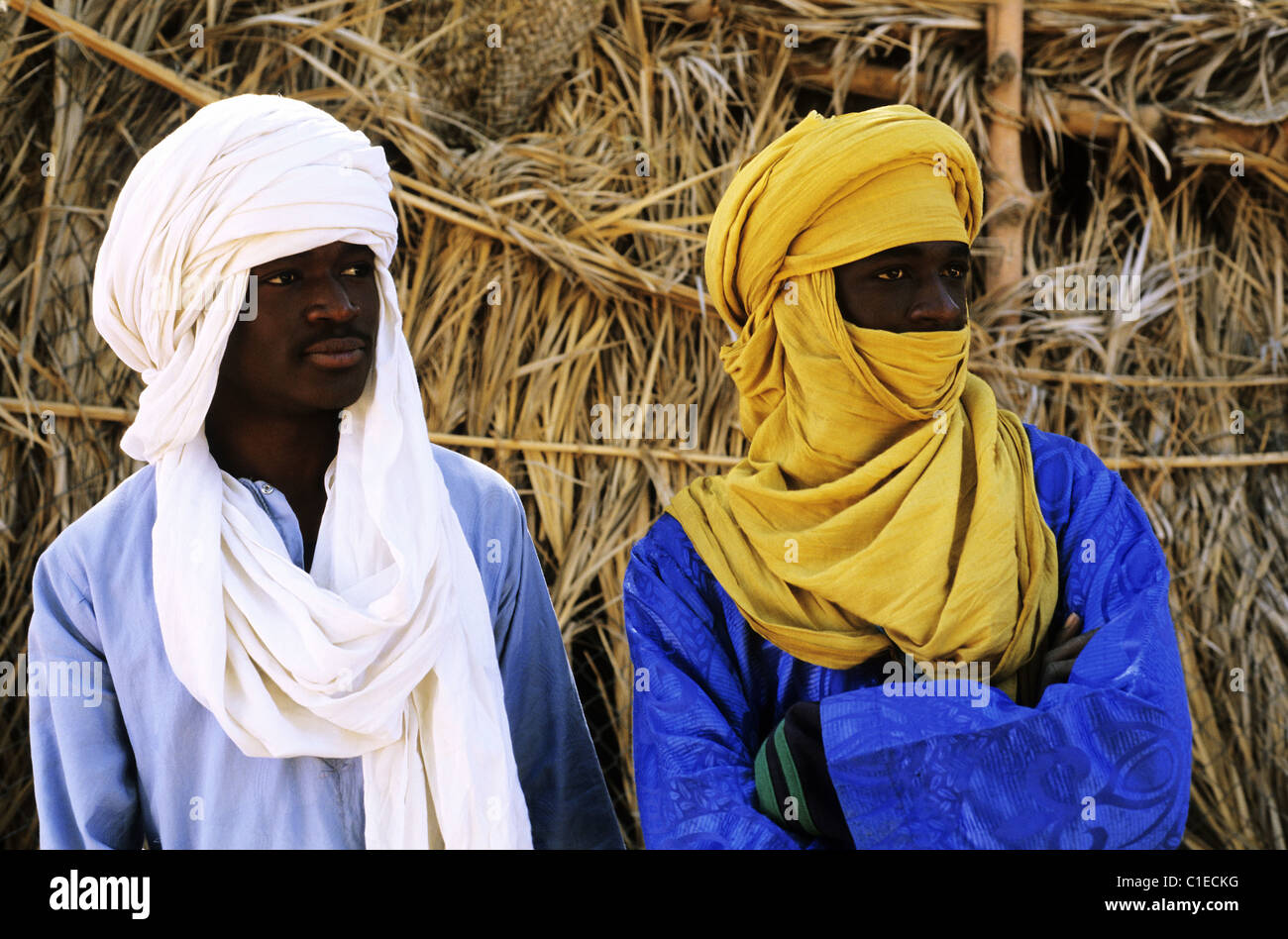Niger oasis timia in mountainous hi-res stock photography and images ...