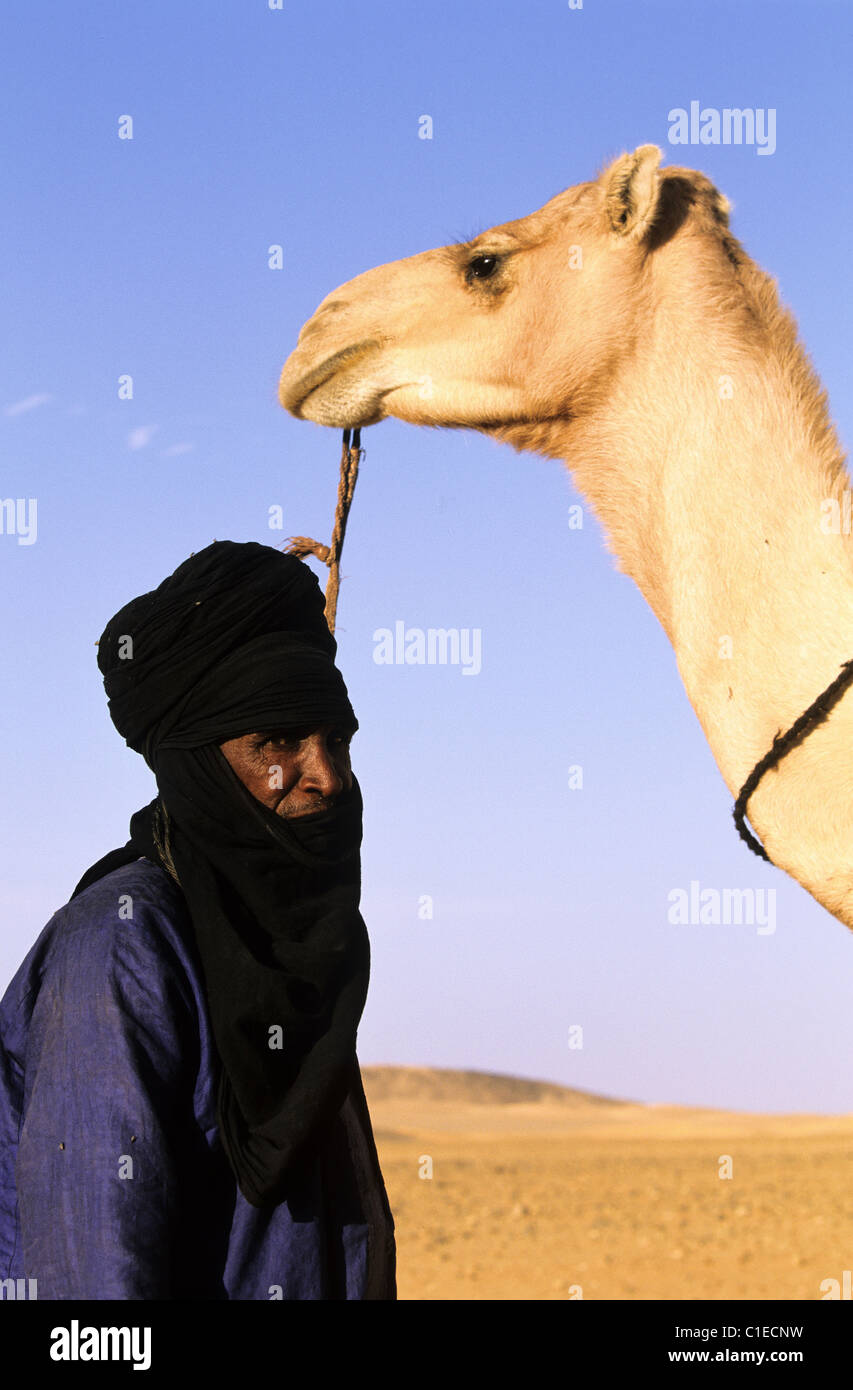 Niger, Sahara, Tenere desert, tuareg Stock Photo - Alamy