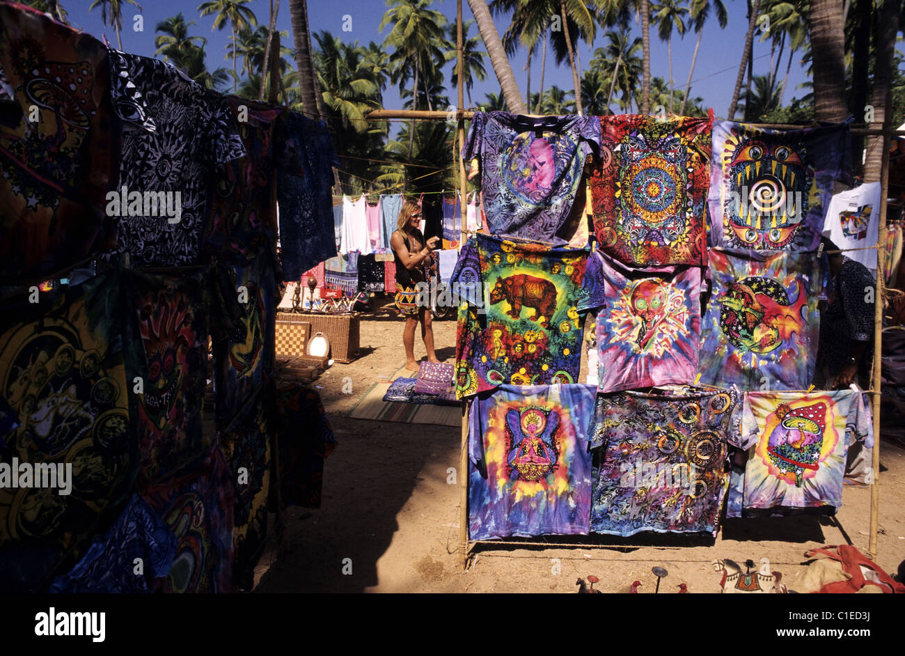 India, Goa, the market Stock Photo - Alamy