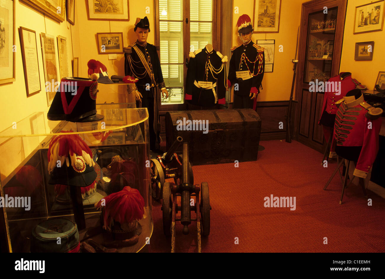 Principality of Monaco, the museum of old Monaco Stock Photo - Alamy