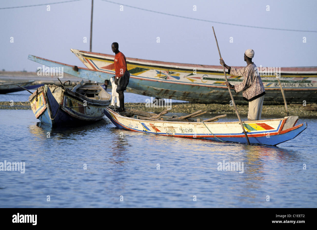 Senegalese fishermen hi-res stock photography and images - Alamy