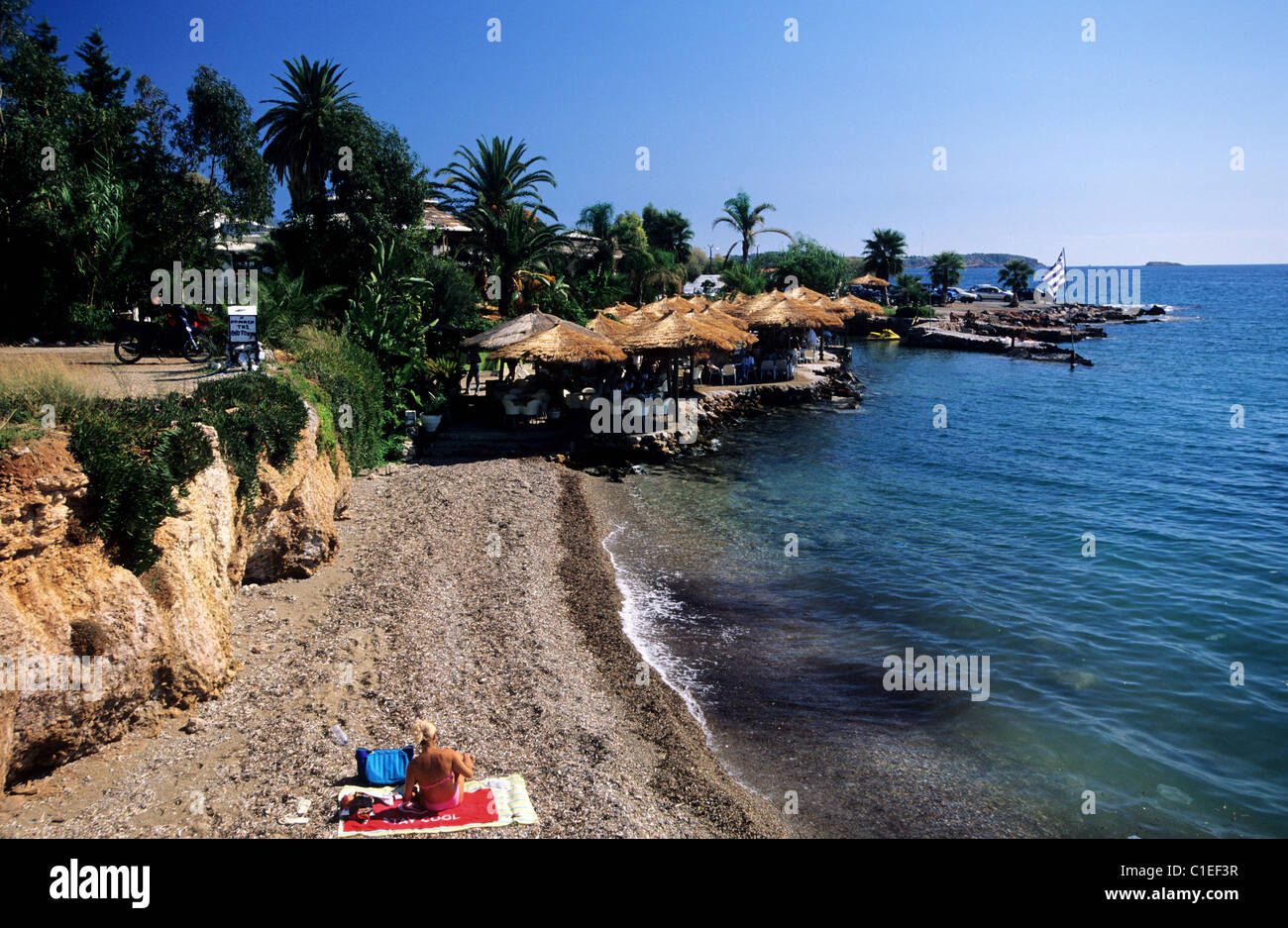 Voula beach athens hi-res stock photography and images - Alamy