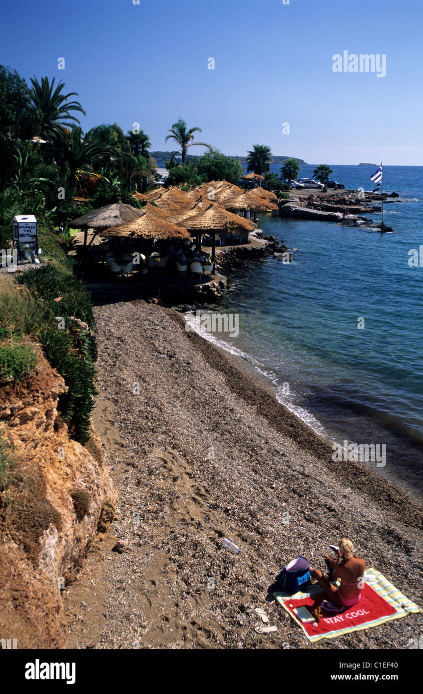 Voula beach athens hi-res stock photography and images - Alamy