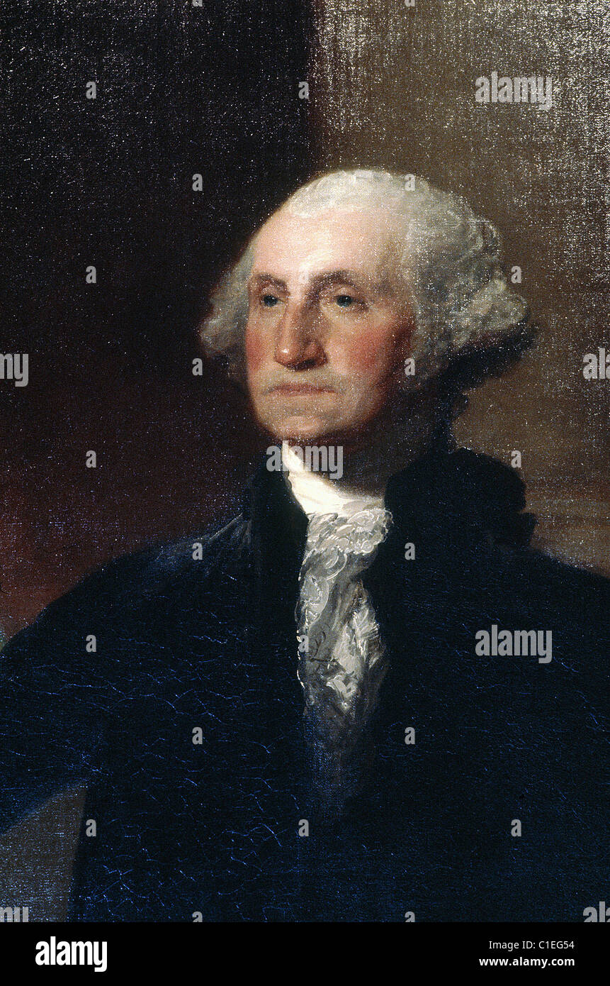 George washington portrait hi-res stock photography and images - Alamy
