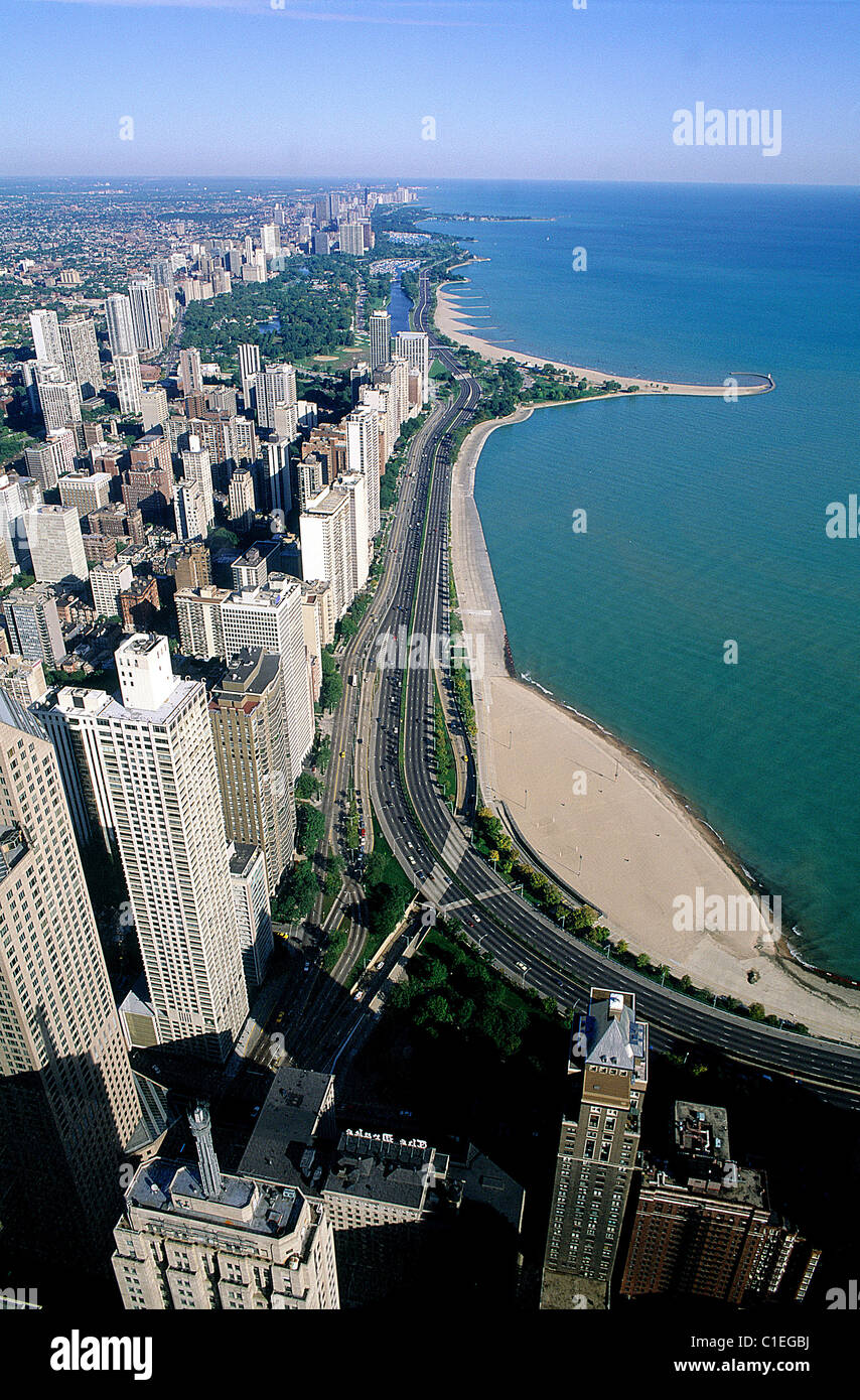 Sears tower lake michigan hi-res stock photography and images - Alamy