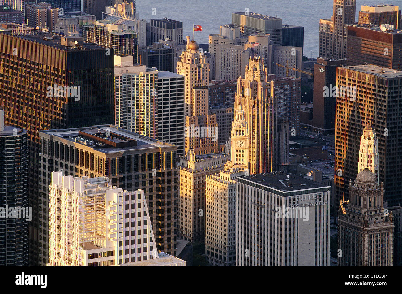 Chicago overview hi-res stock photography and images - Alamy