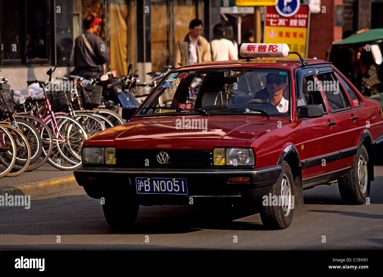 Shanghai Taxi High Resolution Stock Photography and Images - Alamy