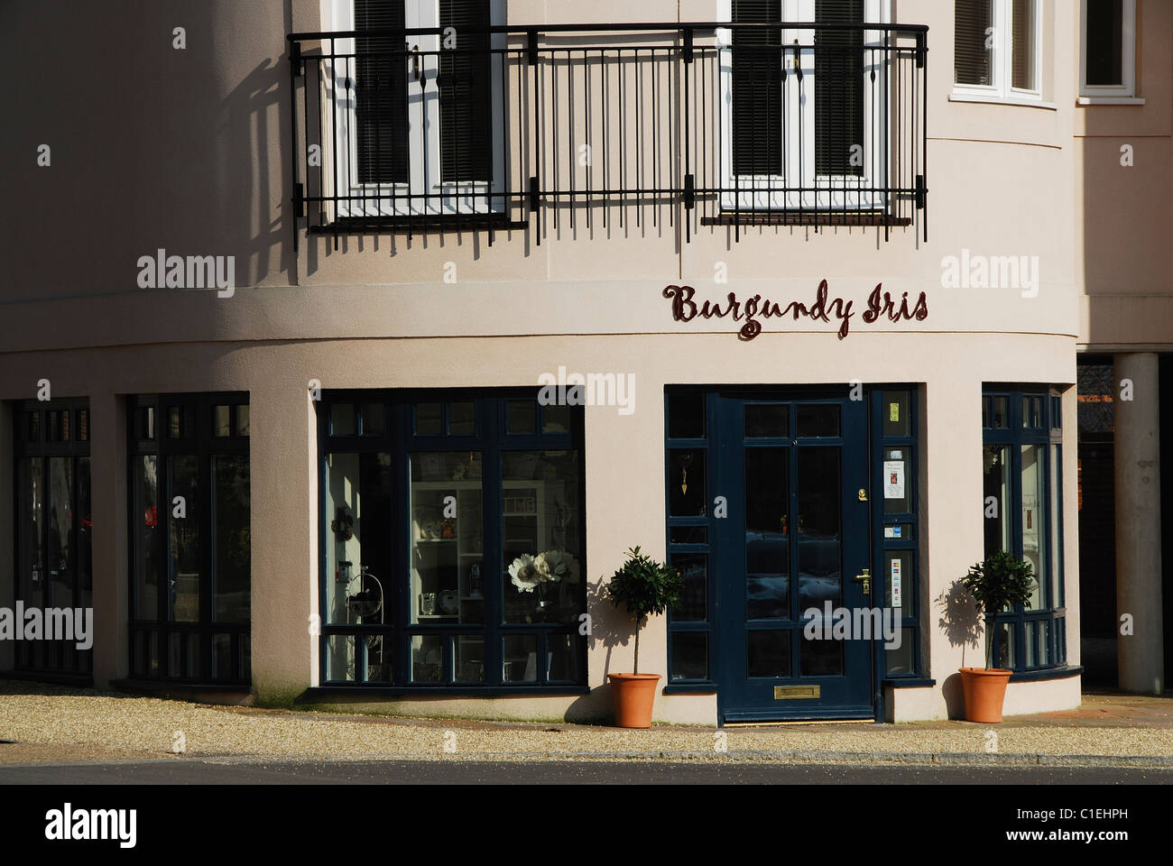 One of the shops on the new Poundbury Village development, Dorchester ...
