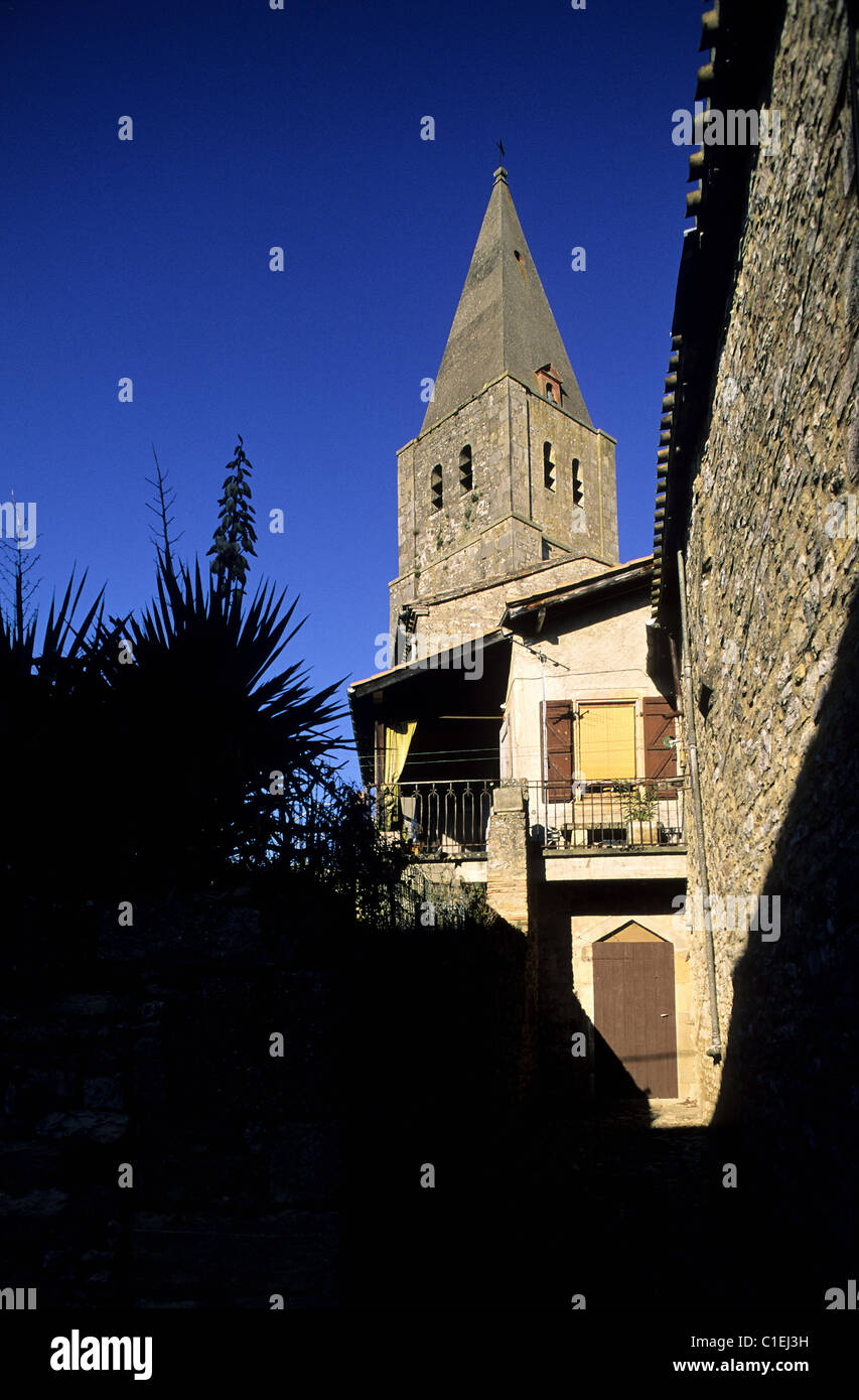 France Tarn Vere Valley Puycelsi Gresigne village labelled Les Plus ...