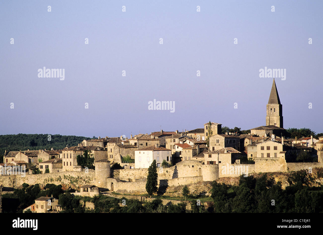 France Tarn Vere Valley Puycelsi Gresigne village labelled Les Plus ...