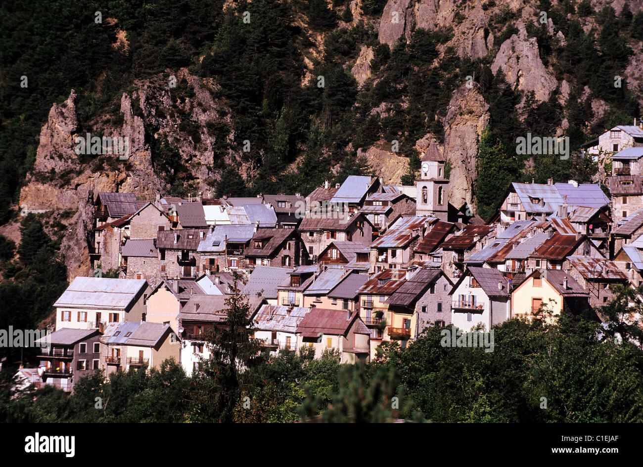 Village of peone hi-res stock photography and images - Alamy