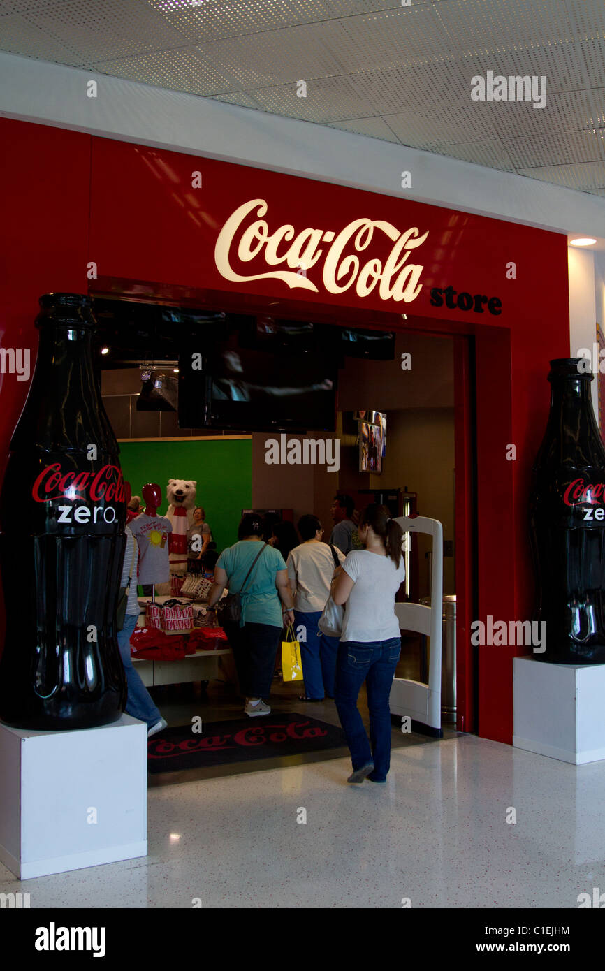 coca cola store las vegas Stock Photo - Alamy