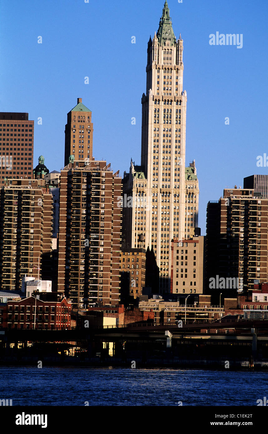 Woolworth building, new york city hi-res stock photography and images ...