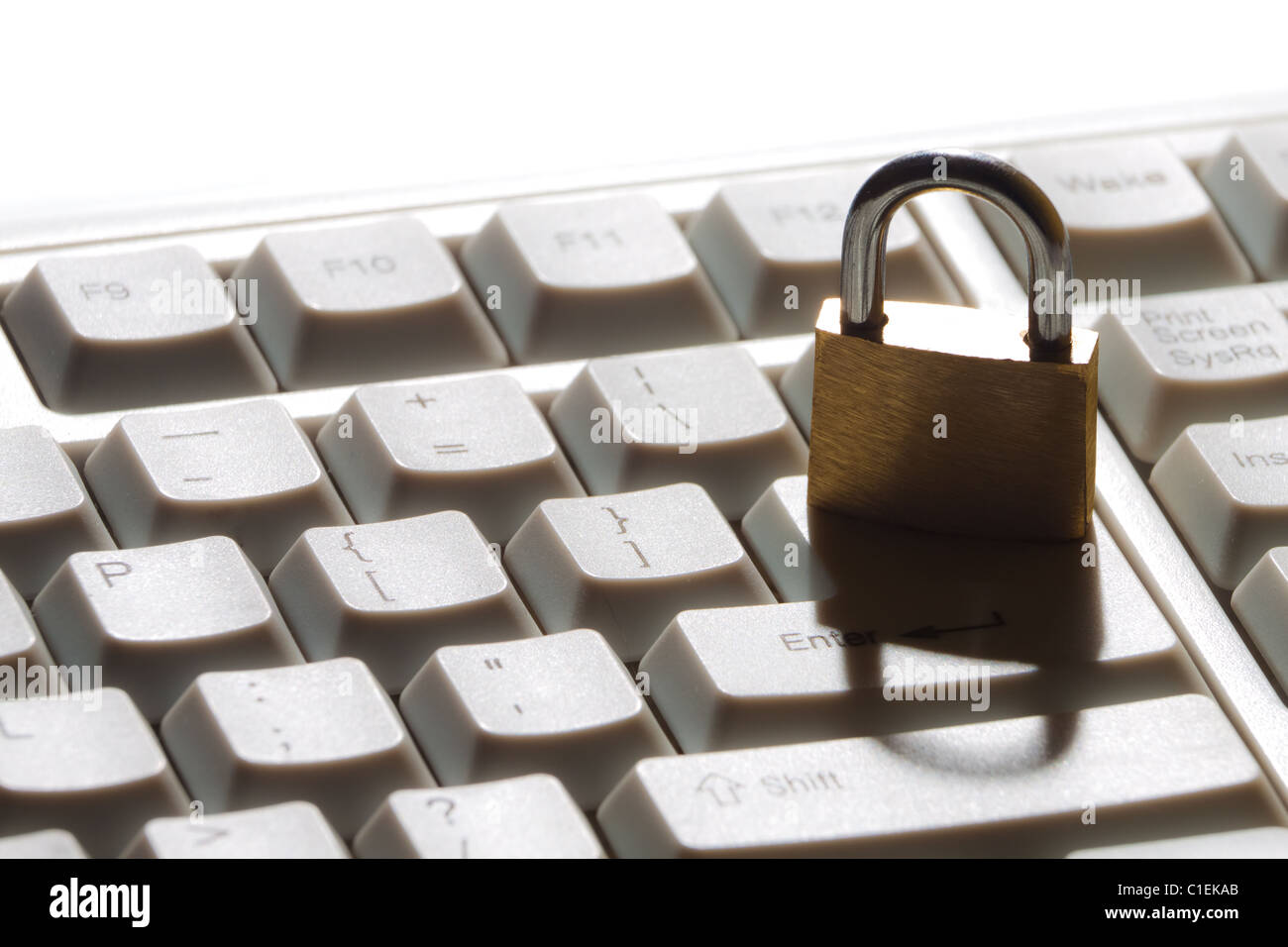 Computer security lock hi-res stock photography and images - Alamy