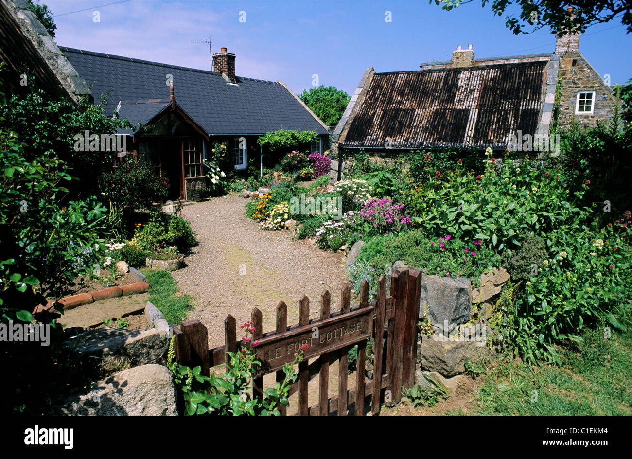 United Kingdom, Channel Islands, Sark Island (Sercq), Sercq, Le Fort ...