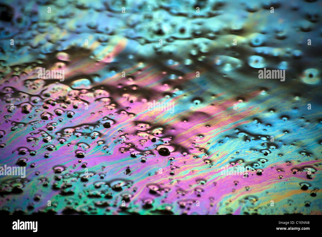 Oil Iridescent Not Soap High Resolution Stock Photography and Images ...