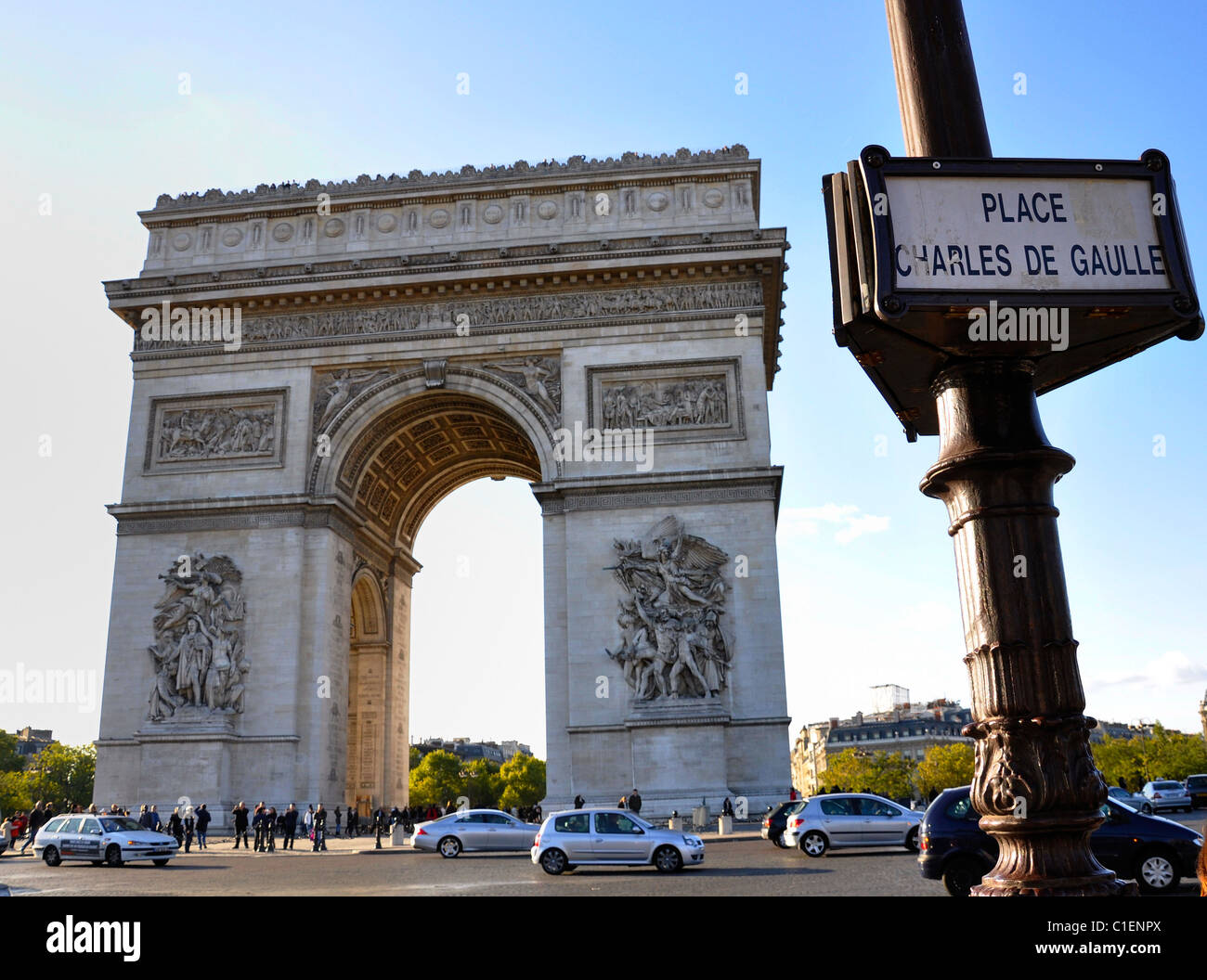Arc de Triumph, Paris, France Stock Photo - Alamy