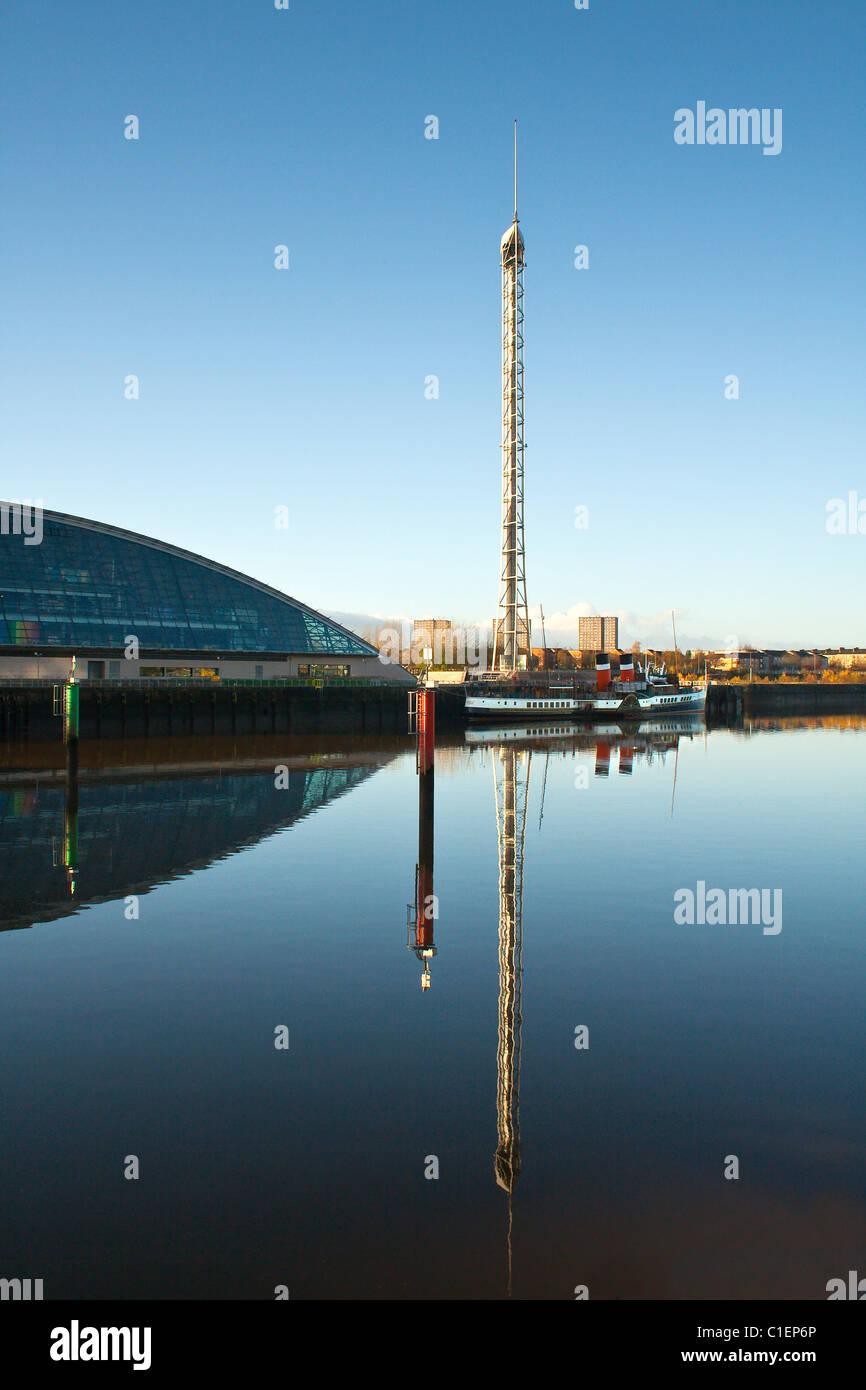 Glasgow science centre millennium tower hi-res stock photography and ...