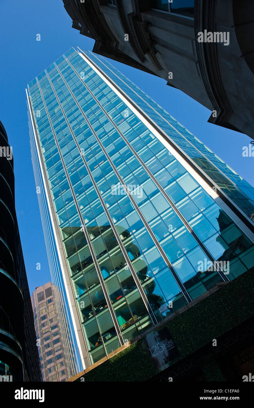 City of London , modern contemporary high rise skyscraper glass office ...