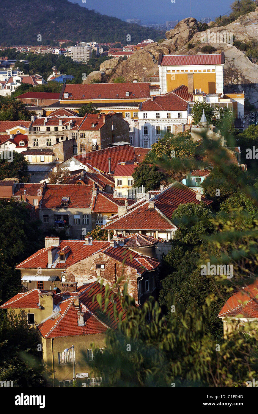 Bulgaria, Plovdiv city, the old town Stock Photo - Alamy