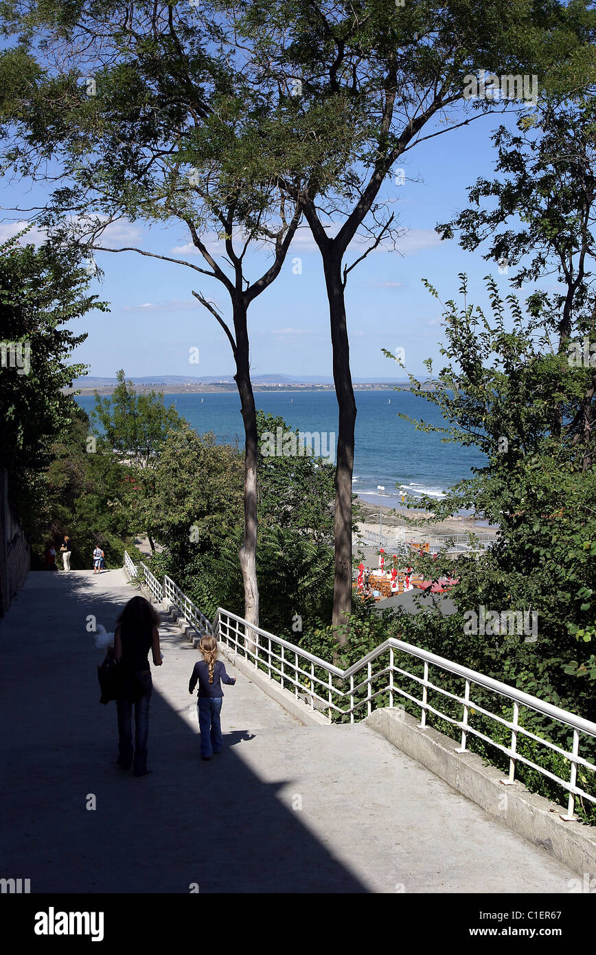 Bulgaria, Varna, town at the Black Sea side Stock Photo - Alamy