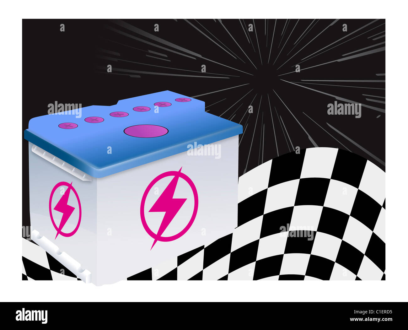 Battery poles hi-res stock photography and images - Alamy