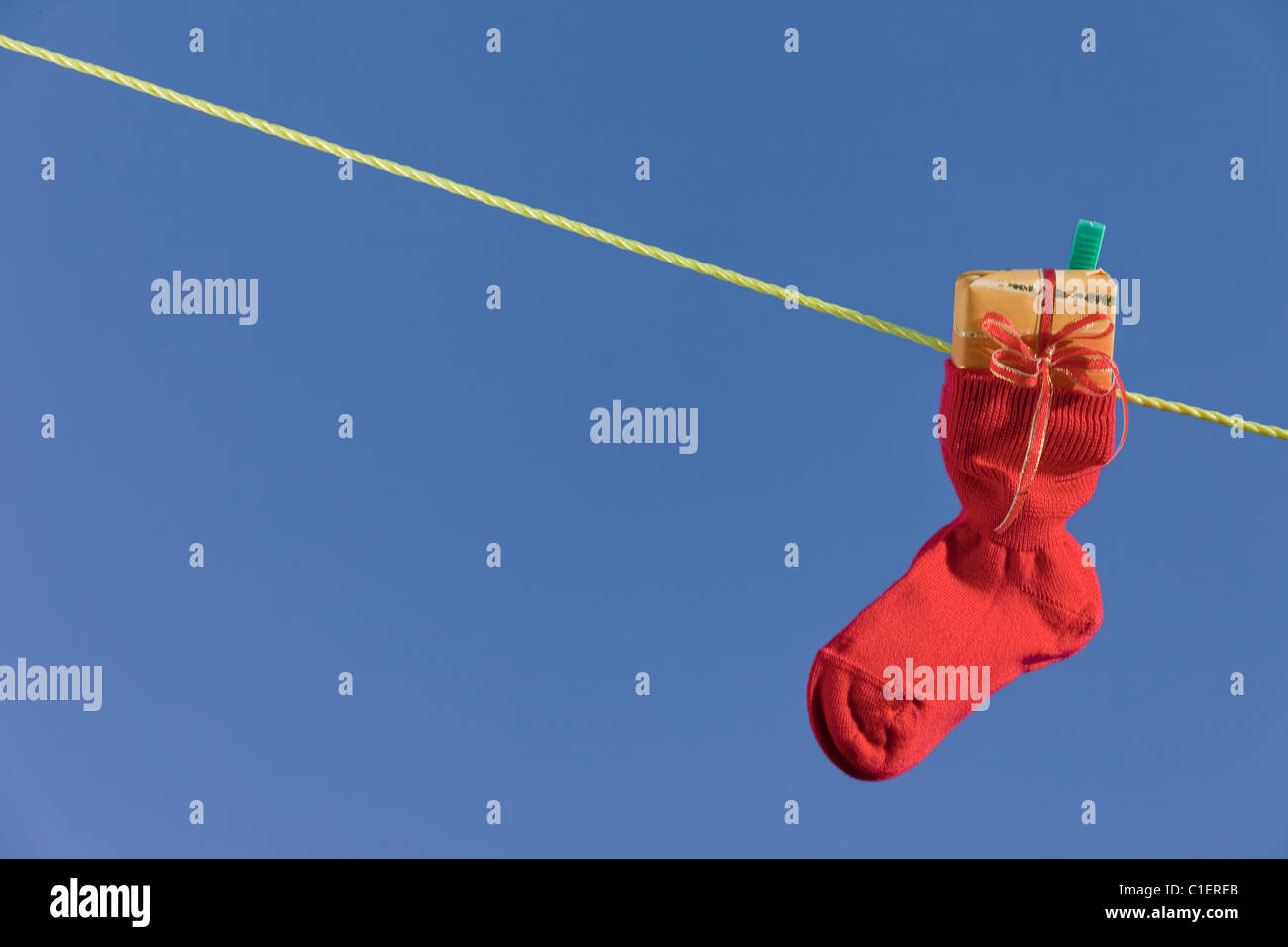 Figures, statistics, balance, red pencil Stock Photo - Alamy