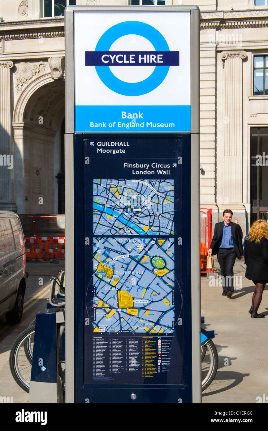 City of london financial district map hi-res stock photography and ...