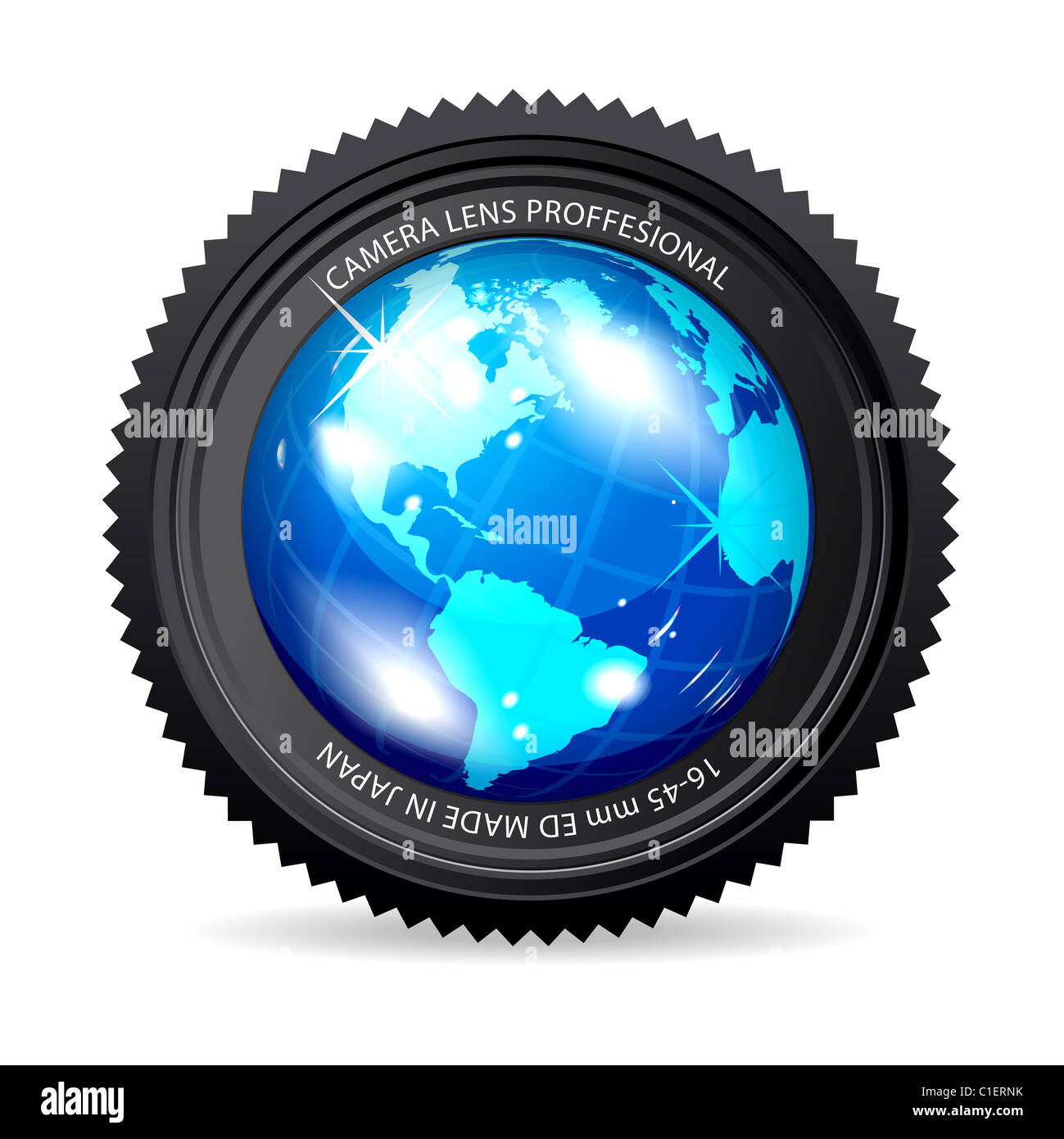World lens Cut Out Stock Images & Pictures - Alamy