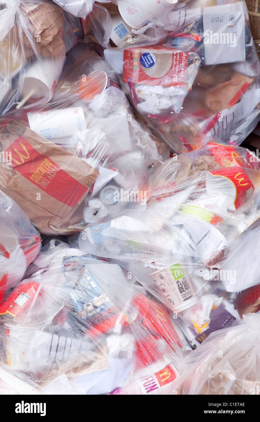 Mcdonalds rubbish hi-res stock photography and images - Alamy
