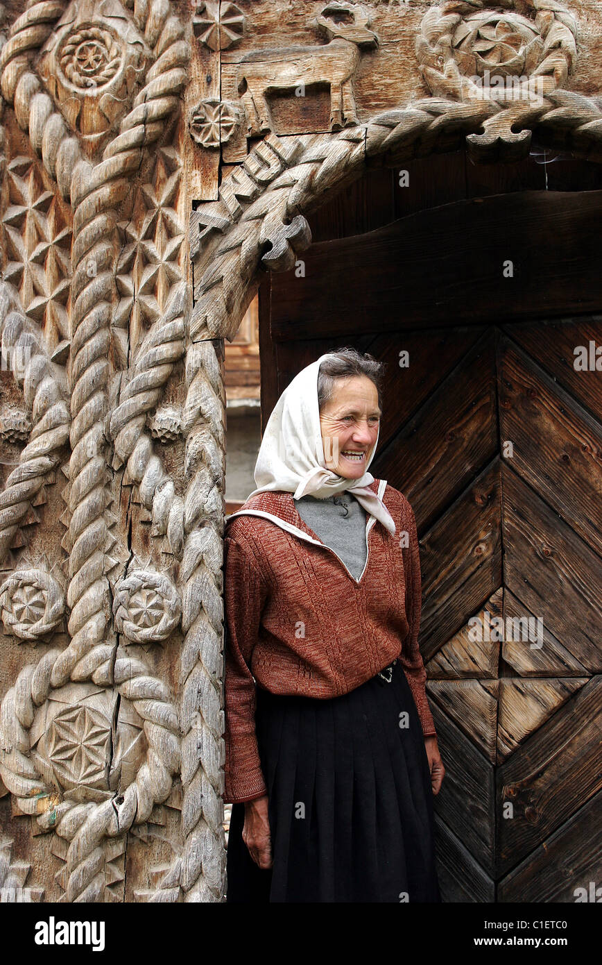 Romania, Maramures province, Budesti village Stock Photo - Alamy