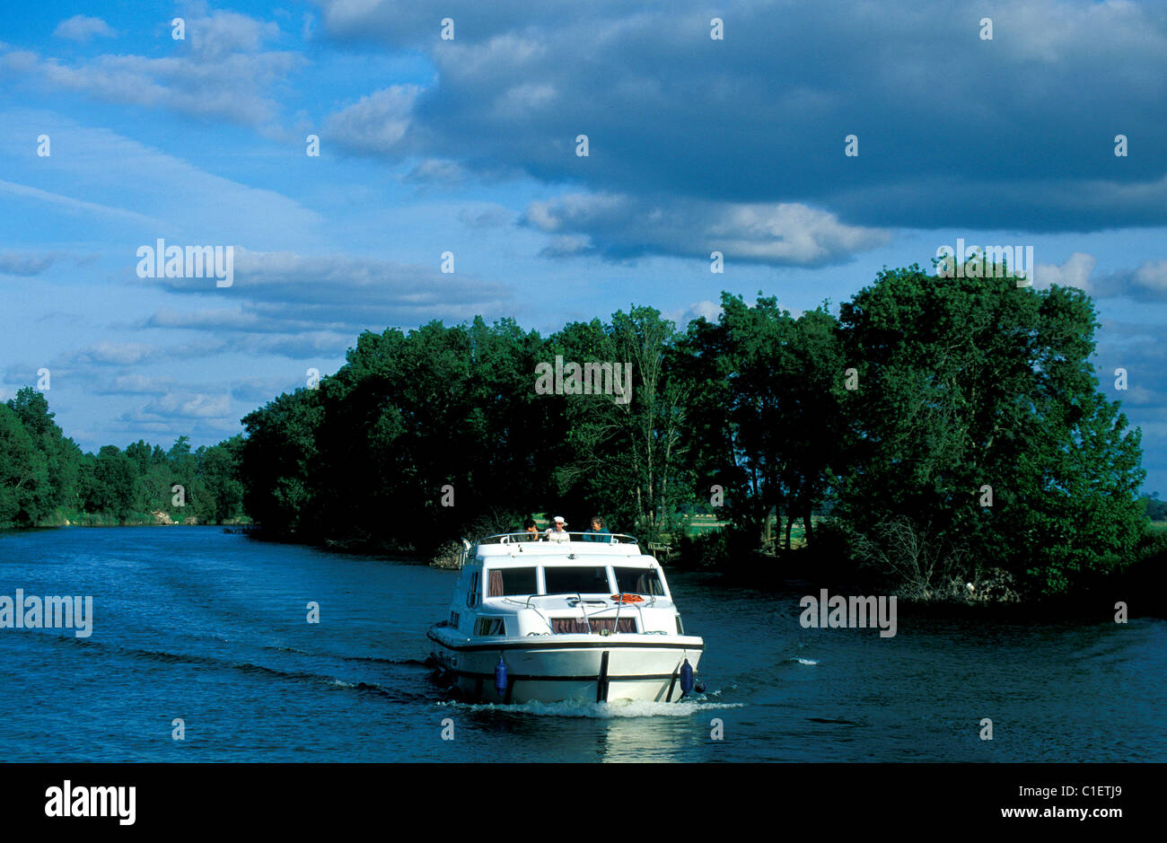 France, Charente, cruise on Charente river Stock Photo - Alamy