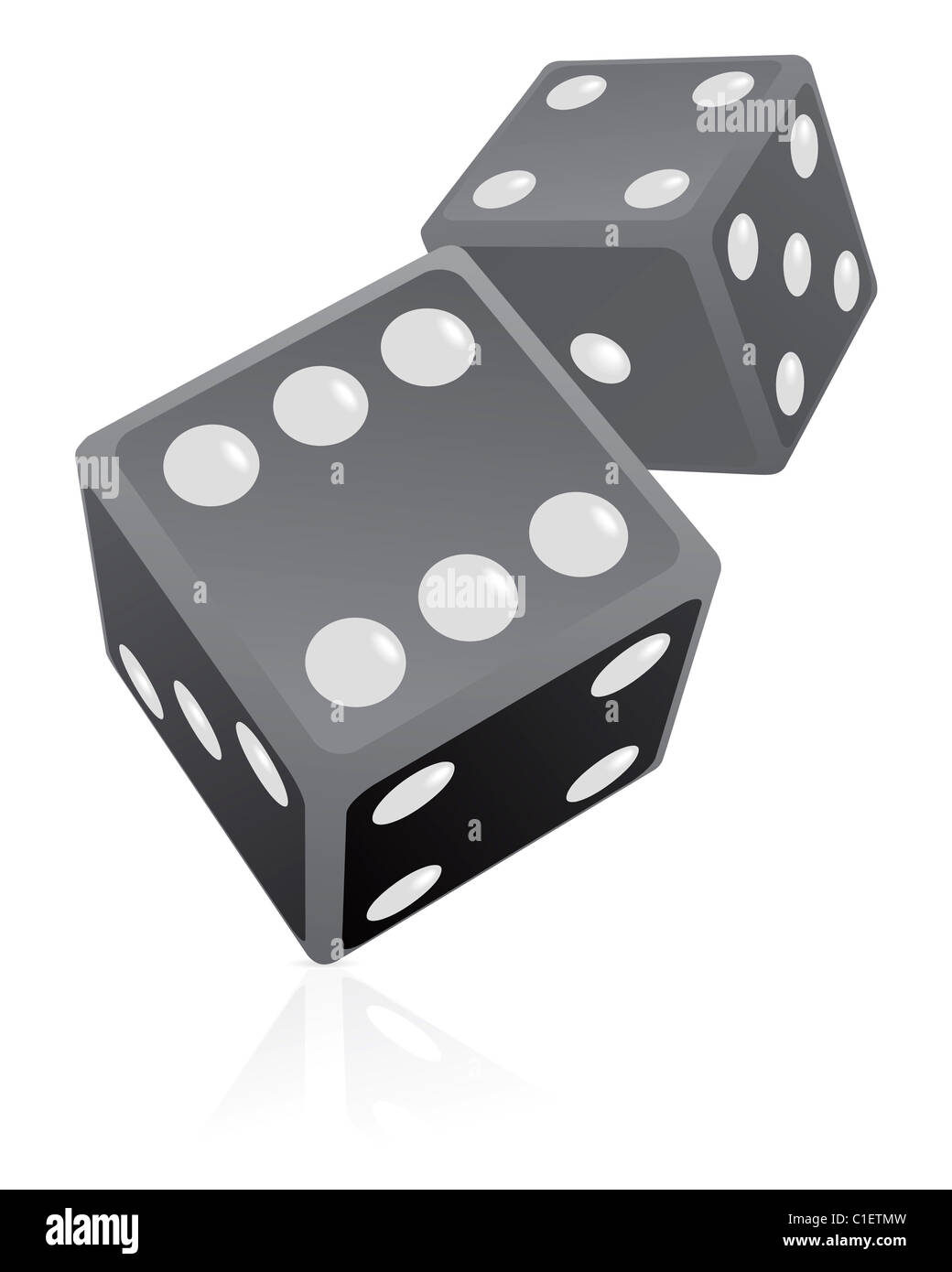 Dice rolling excitement hi-res stock photography and images - Alamy