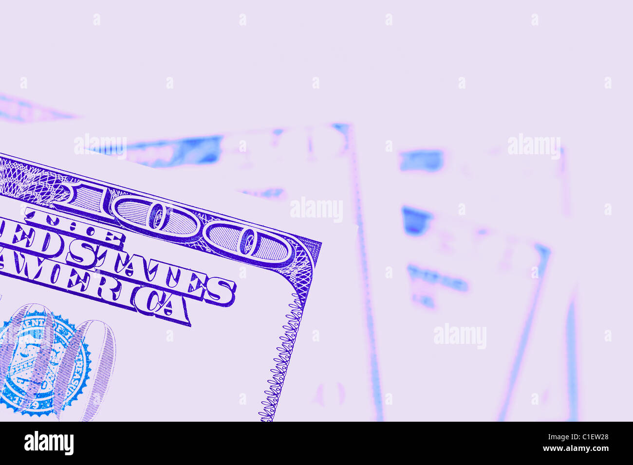Detail of American dollar bills Stock Photo - Alamy
