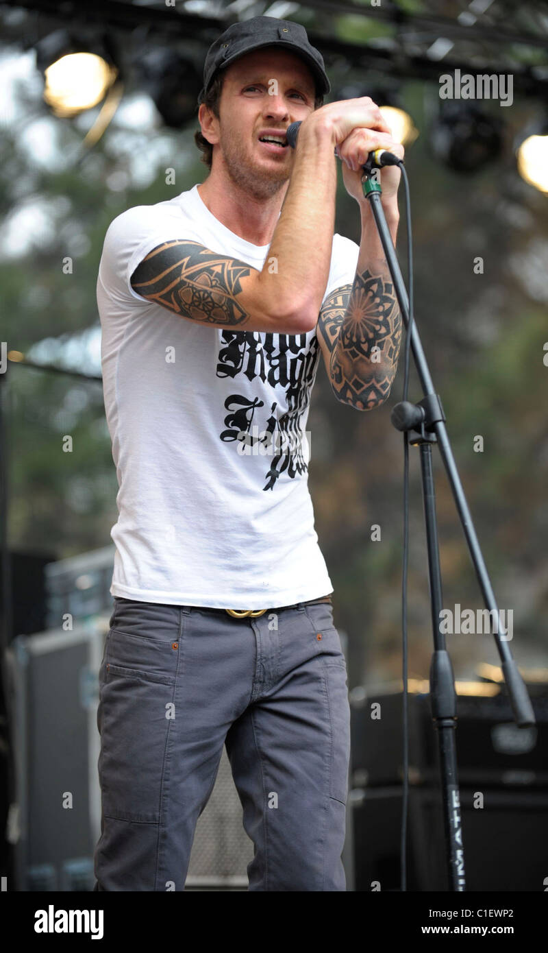 Roddy from Rebel Emergency performing live on stage at the 3rd annual ...