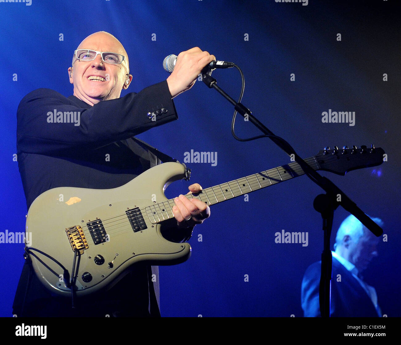 Midge Ure Ultravox performing at the Olympia Theatre Dublin, Ireland ...