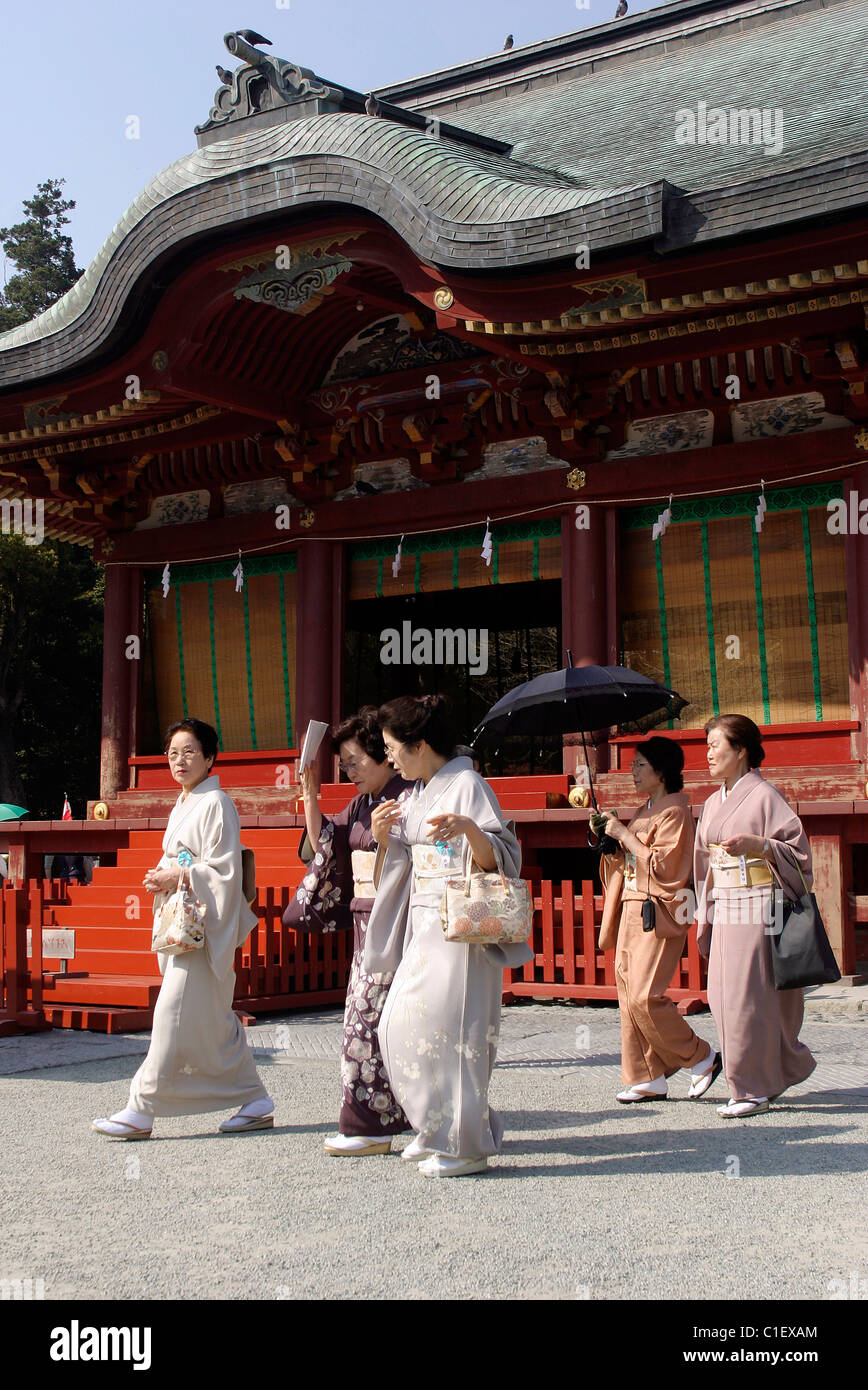 Japan, Honshu Island, Kinki Region, city of Nara, Shinto temple of ...