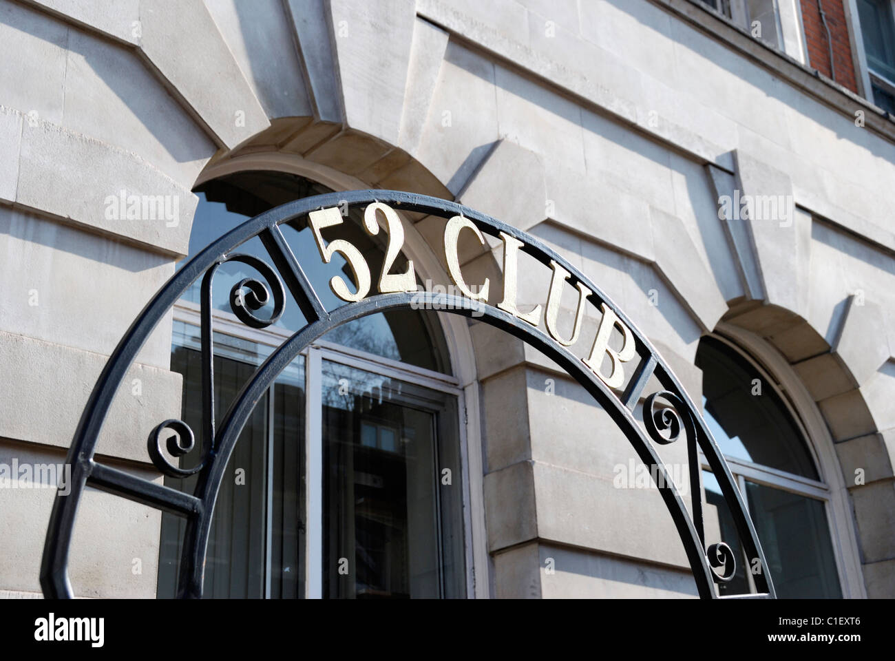 The 52 Club in Gower Street, London, England Stock Photo - Alamy