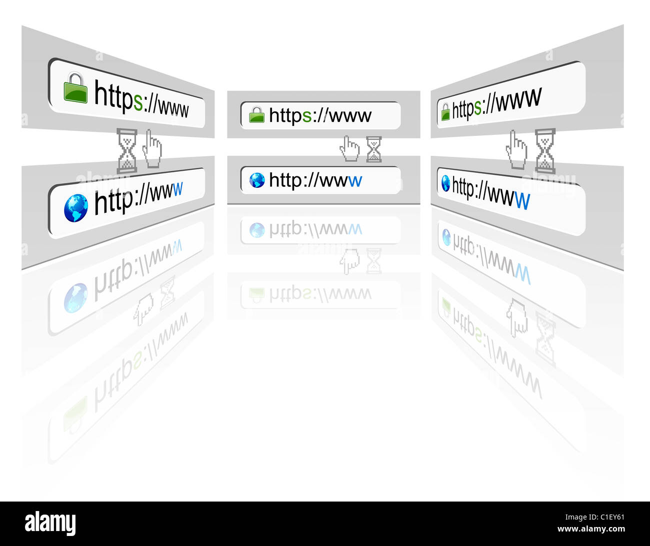 An url in a web browser hi-res stock photography and images - Alamy