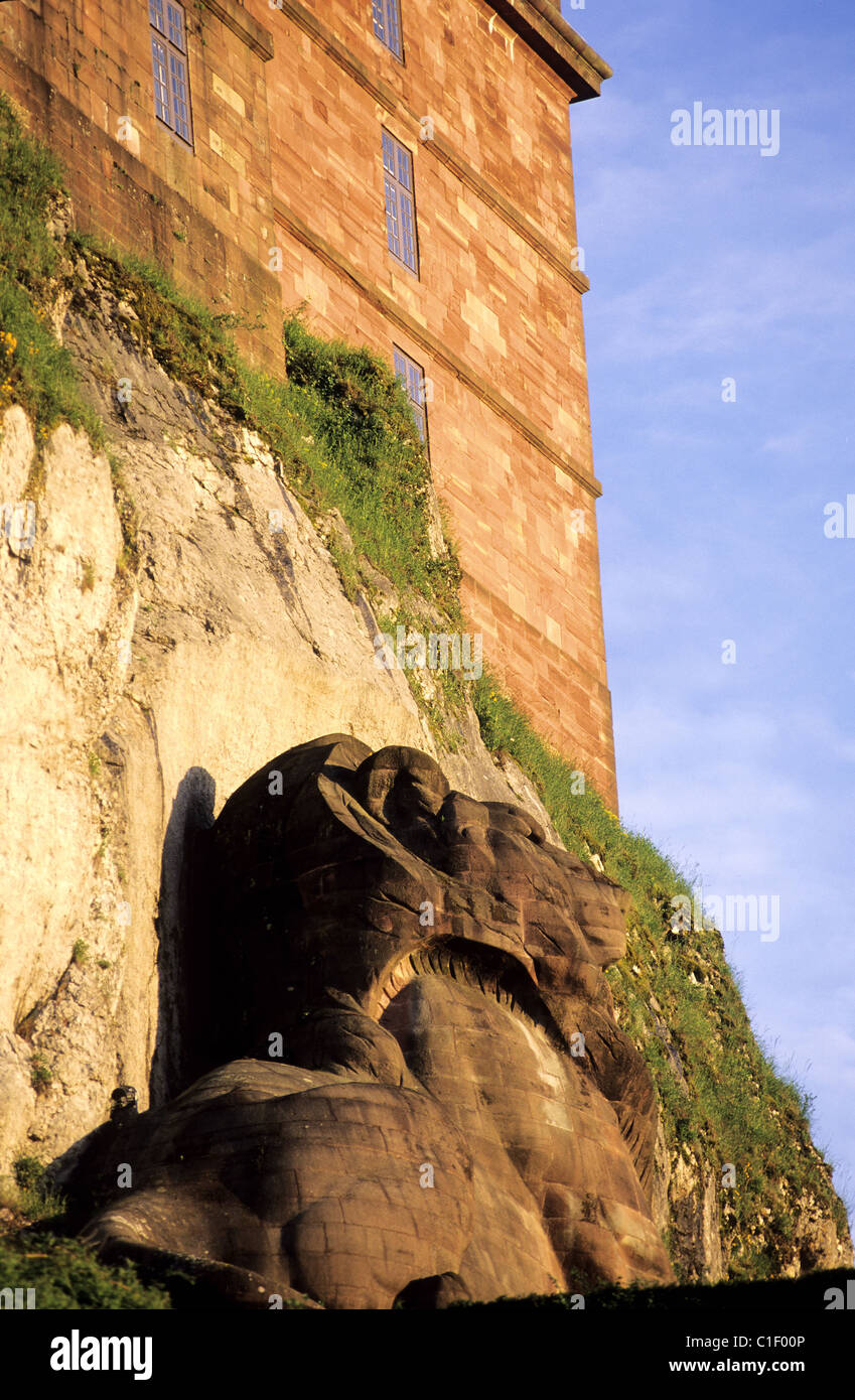 France, Territoire de Belfort, lion of Belfort Stock Photo - Alamy