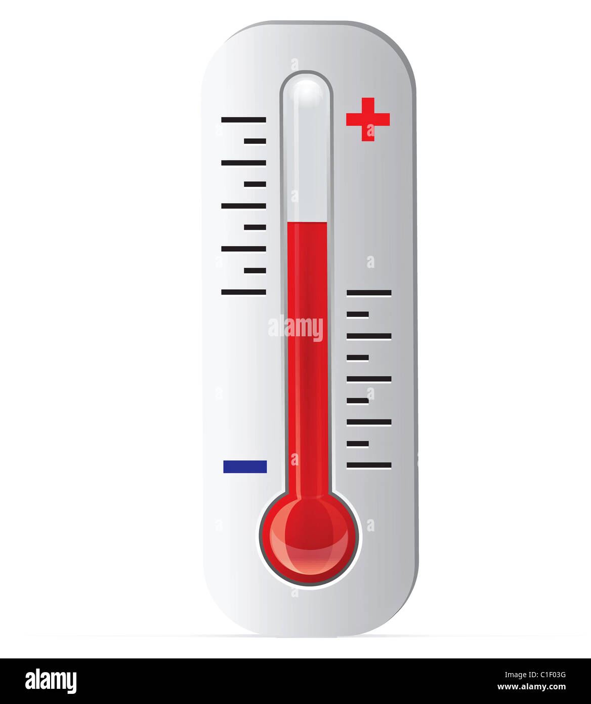 Thermometer minus plus hi-res stock photography and images - Alamy