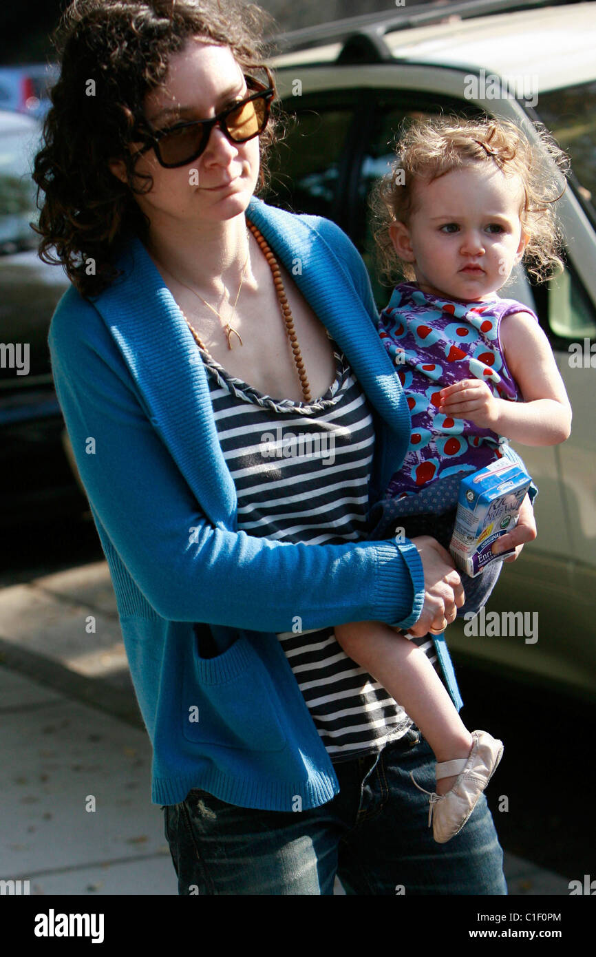 Sara Gilbert And Daughter Sawyer High Resolution Stock Photography and ...