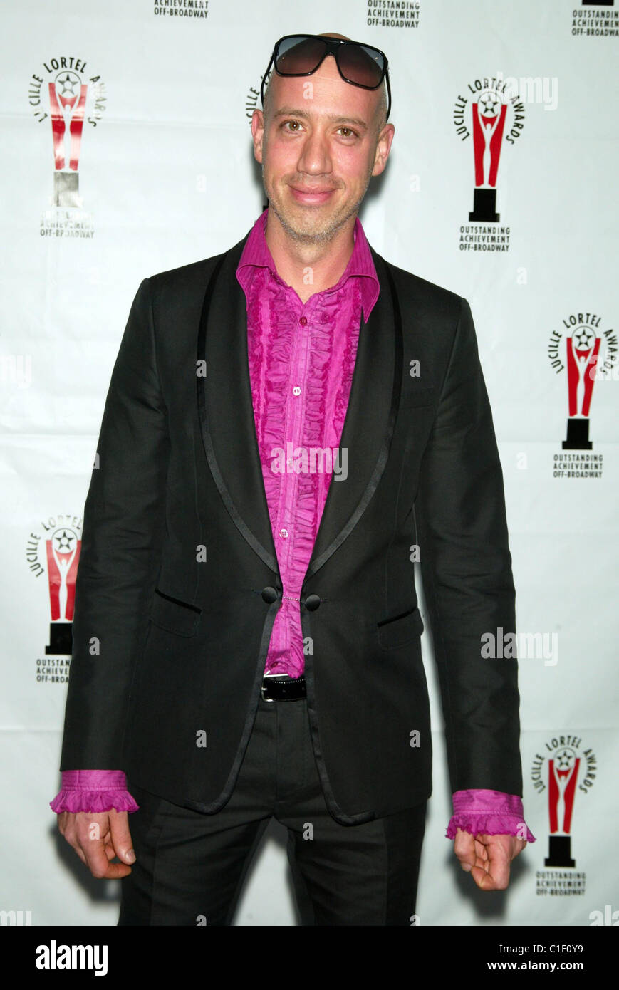 Robert Verdi wearing D Squared The 2009 Lortel Awards celebrating Off ...