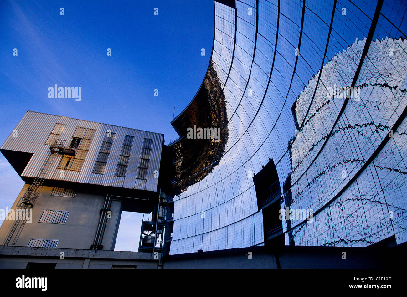 Solar furnace, odeillo, france hi-res stock photography and images - Alamy