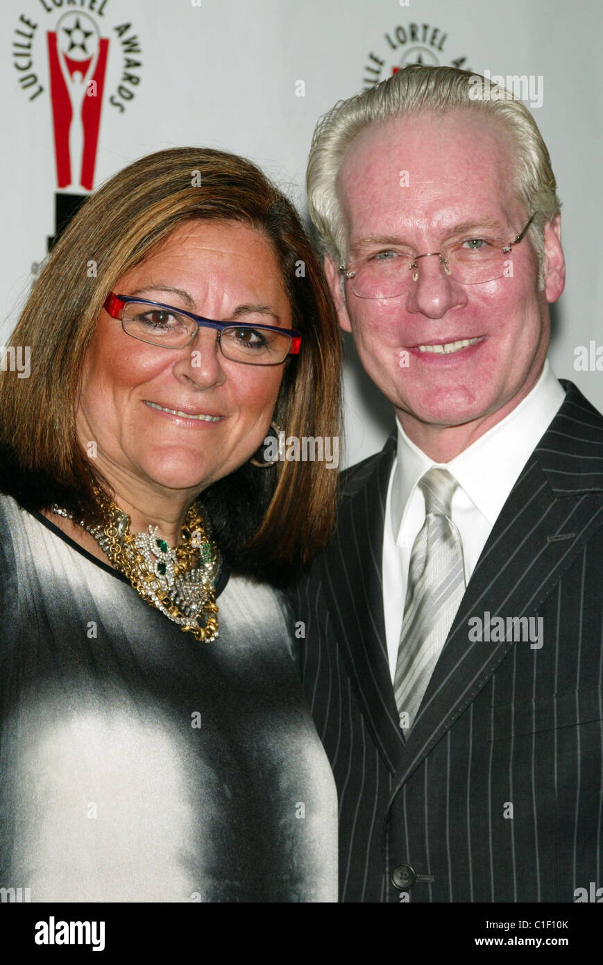 Fern Mallis and Tim Gunn The 2009 Lortel Awards celebrating Off ...
