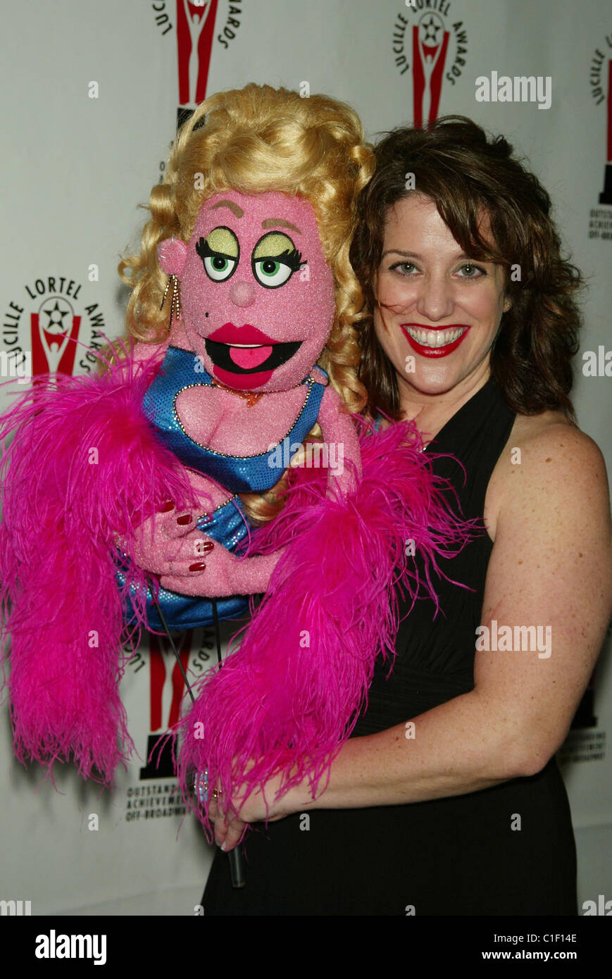 Lucy T. Slut and Sharon Wheatley from Ave Q The 2009 Lortel Awards ...